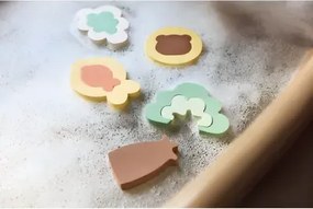 Jollein Puzzle pěnové Kangaroots / Hračka do koupele / od 12 měsíců