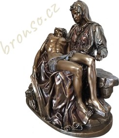 Socha Pieta – Panna Marie s Ježíšem, náboženská figurka, dekorace na oltář, Veronese WU72243V4