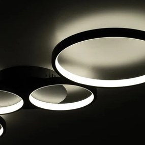 BRILAGI - LED Stropní svítidlo ECHO LED/40W/230V 4000K 32x90 cm černá