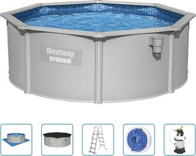 Bestway Nadzemní bazén s rámem Hydrium kulatý 360 x 120 cm