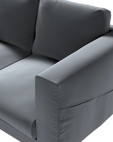 Potah na pohovku IKEA Norsborg 2-místná barva šedá látka sametová