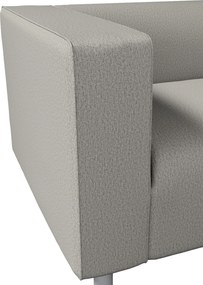 Potah na pohovku IKEA  Klippan 2-místná barva šedá látka pletený vzor