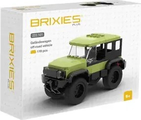 BRIXIES Plus 222.101 Off-road - terénní vozidlo zelené