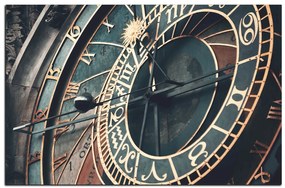 Obraz na plátně - Pražský orloj 1113A (90x60 cm  )