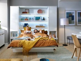 Lenart úzká skříň Bed Concept BC-07 L/P - bílý mat