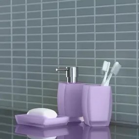 Spirella FREDDO fialová / Mýdlenka / plast