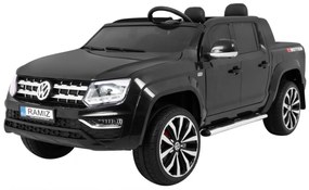 HračkyZaDobréKačky Elektrické autíčko Volkswagen AMAROK PICK-UP černé