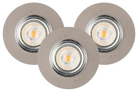 Spot-Light Spot-Light 2511336 - SADA 3x LED Podhledové svítidlo VITAR 1xGU10/5W/230V SP0751