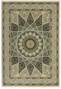 Koberce Breno Kusový koberec RAZIA 1330/ET2X, Béžová, Vícebarevné, 200 x 285 cm