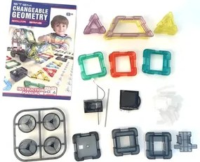 Stavebnice STEM geometrická solární 62 dílků / Stavebnice / plast / v