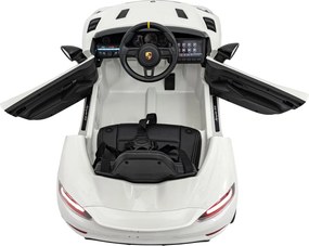 Ramiz Dětské autíčko Porsche Spyder RS 718, bílý lak