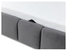 Čalouněná manželská postel Lisko, Rozměr postele: 180x200, Barva potahu: Kronos 07