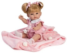 Berbesa Luxusní dětská panenka - miminko Kamila 34 cm