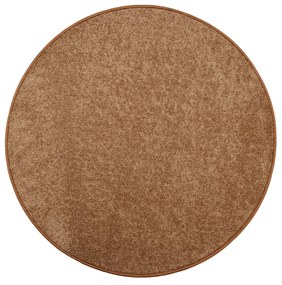 Vopi koberce Kusový koberec Capri měděný kruh - 100x100 (průměr) kruh cm