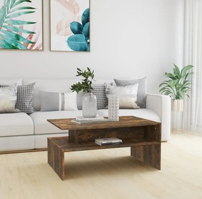 vidaXL Konferenční stolek 90 x 60 x 42,5 cm dřevotříska [803256] Barva: Betonová šedá