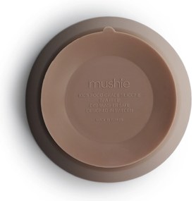 Mushie Silikonová miska s přísavkou Natural