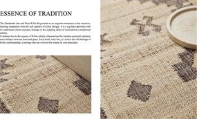 Diamond Carpets India, Ručně vázaný kusový koberec Serenade 2339 Natural, 200x290, béžová, chodba / předsíň
