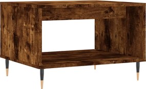 vidaXL Konferenční stolek 60 x 50 x 40 cm kompozitní dřevo [829249] Barva: kouřový dub
