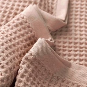 Vaflové ručníky a osušky - meruňková - GOTS Velikost: osuška 70 x 140
