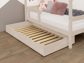 Benlemi Šuplík pod postel BUDDY Barva postele: cihlová, Rozměr šuplíku: 120cm x 180cm (pro postel 120cm x 200cm), Varianta šuplíku pod postel: s roštem a pevným dnem