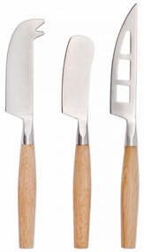 Garden Trading Set nožů na sýry Cheese, přírodní barva, dřevo, kov