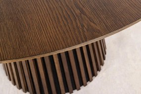 Designový jídelní stůl Wadeline 140 cm tmavý dub