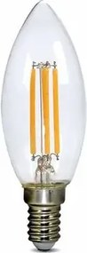 Solight WZ401A LED žárovka E14 4W / retro / svíčka / 3000K / 360° / 44