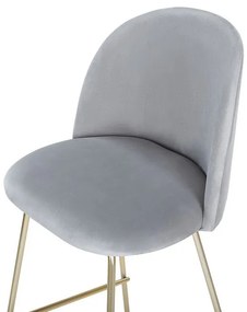 Set 2 ks. barových židlí ARCAL (šedá). 1023056