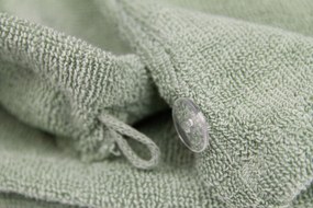 Bavlněný froté turban do sauny a wellness Comfort olivový