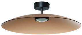 LED černo-moce hnědé moderní stropní svítidlo Polifemo