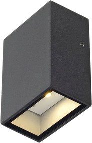LA 232465 Venkovní svítidlo QUAD I nástěnná antracit 230V/700mA LED 3W IP4 - BIG WHITE (SLV)