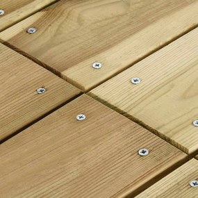 Zahradní stůl 220 x 74 x 75 cm impregnované borové dřevo 318405
