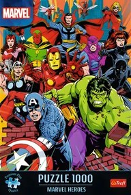 TREFL Puzzle Premium Plus Marvel: Hrdinové Marvelu / 1000 dílků / 68,3