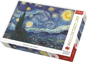 TREFL Puzzle Art Collection: Hvězdná noc / 1000 dílků / 68,3 x 48 cm /