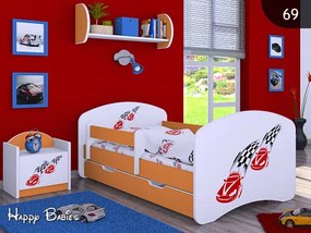 Dětská postel Kevin duo pro DVĚ děti vzor 69 180x90 cm