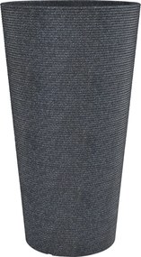 Scheurich Květináč Coneo High (Granit černá, Ø 39 cm, výška 70 cm)
