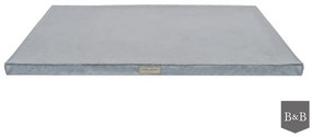 Bowl&Bone Republic Luxusní matrace pro psa Chill Silver VELIKOST: M - 80 x 60 x 5 cm