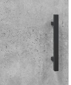 Skříň highboard betonově šedá 34,5x34x180 cm kompozitní dřevo,  3189665
