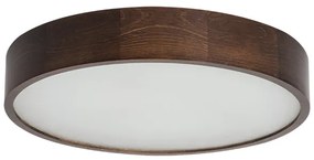 KANLUX Dřevěné stropní osvětlení LEVILA, 3xE27, 40W, 48cm, kulaté, wenge 23122