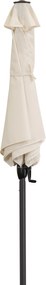 Derby BASIC LIFT NEO zahradní slunečník 180 cm béžová