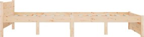 Rám postele se zásuvkami 135 x 190 cm Double 3103544