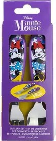 STOR Dětský příbor 2ks Minnie / Nerezová ocel / Bez BPA