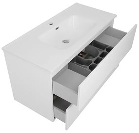 BPS-koupelny Koupelnová skříňka s keramickým umyvadlem Spectrum W 100