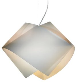 Slamp Gemmy, závěsné svítidlo z Lentiflexu, zlatá, 1x75W, šírka 42cm