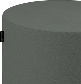 Sedák Barrel- válec pevný barva zelená látka pletený vzor