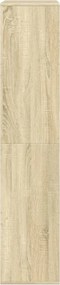 Knihovna dub sonoma 100 x 33 x 155,5 cm kompozitní dřevo 3309395