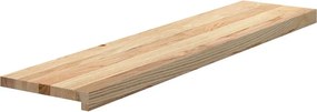 Nášlapy na schody 12 ks neošetřené 110x25x2 cm masivní dub 3282921