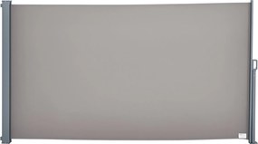 Zatahovací boční markýza Outsunny 300 x 160 cm, venkovní hliníkový větrník, ochrana proti slunci, roztažitelná clona na balkon, do zahrady a na terasu