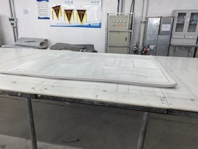 AIYAPLAY dětská hrací podložka, tloušťka 3 cm, 150 × 180, světle šedá