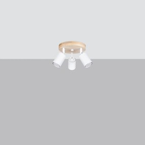 Sollux Lighting Stropní svítidlo VERDO 3P bílé